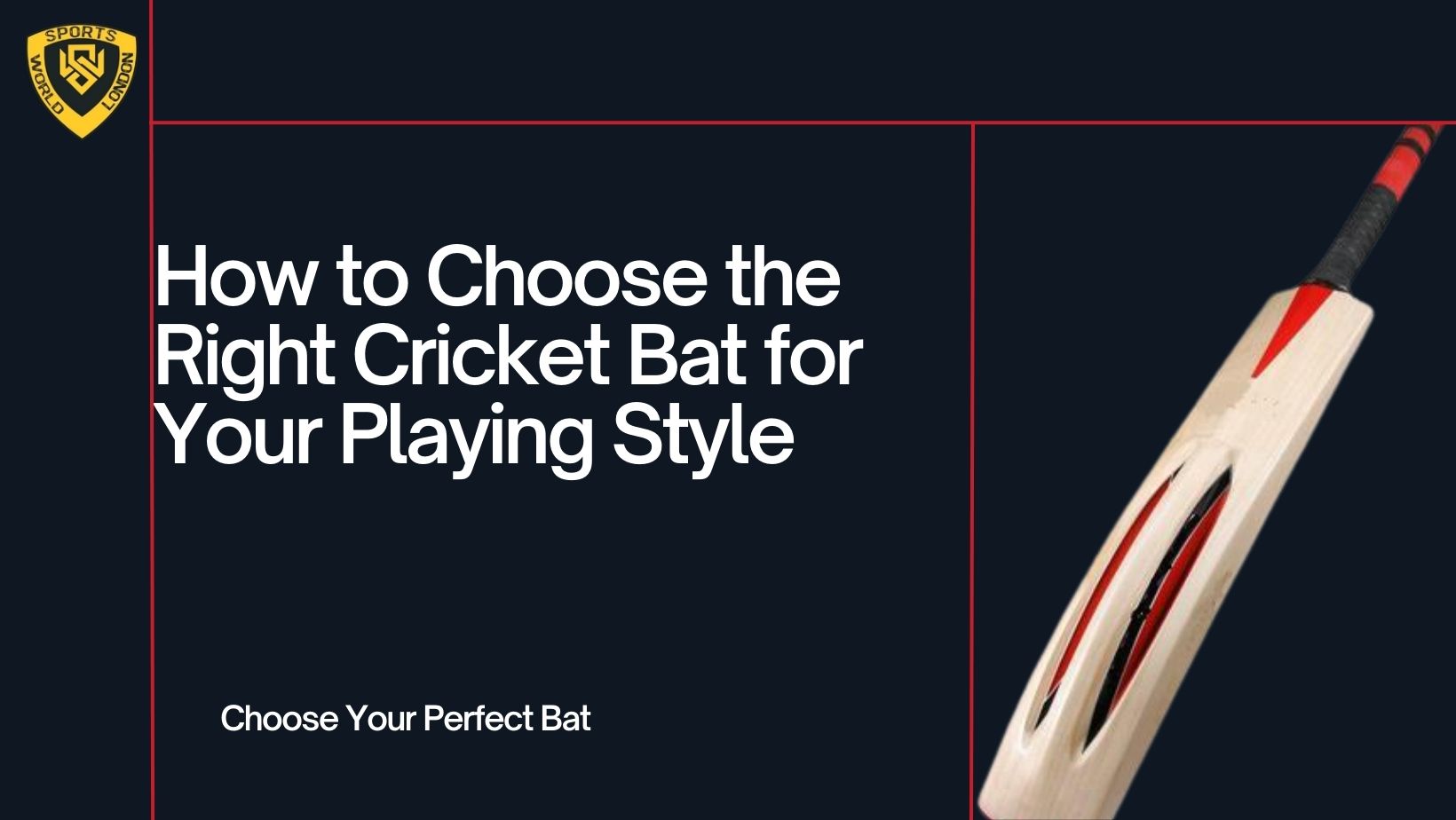 How to Choose the Right Cricket Bat for Your Playing Style – Sports ...